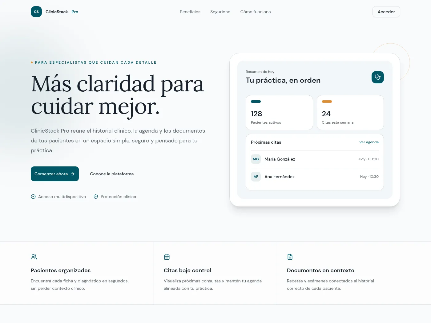 ClinicStack Pro