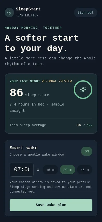 SleepSmart Alarm