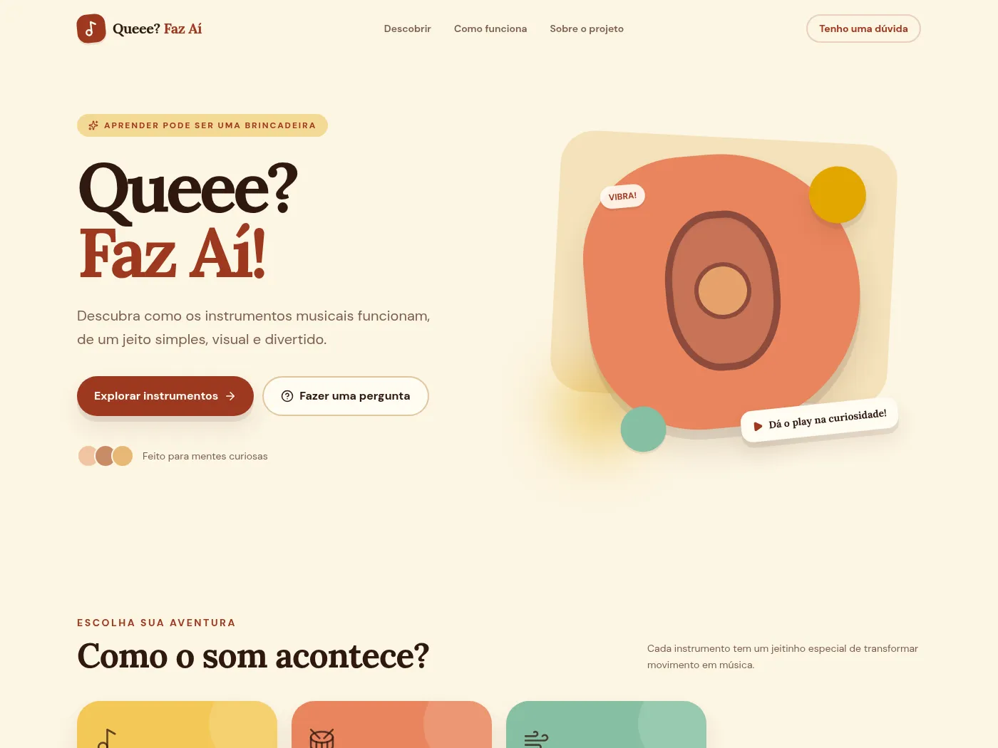 Queee? Faz Aí App