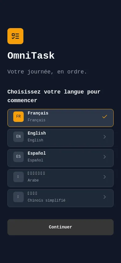 OmniTask Universal Manager