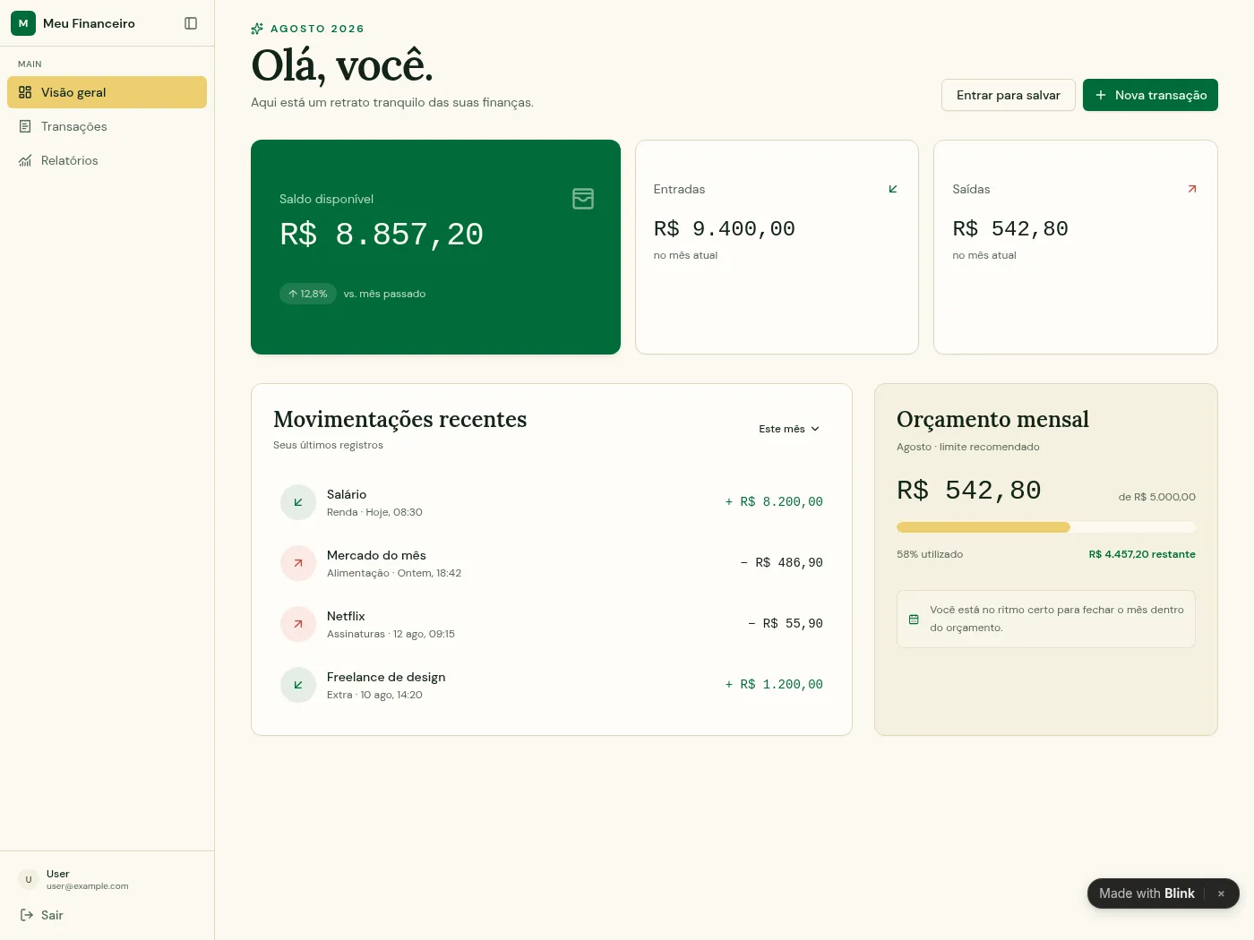 Meu Financeiro