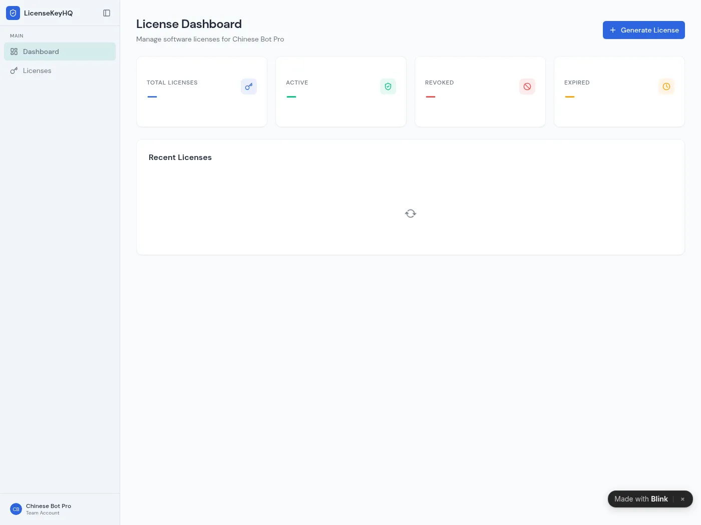 LicenseKeyHQ