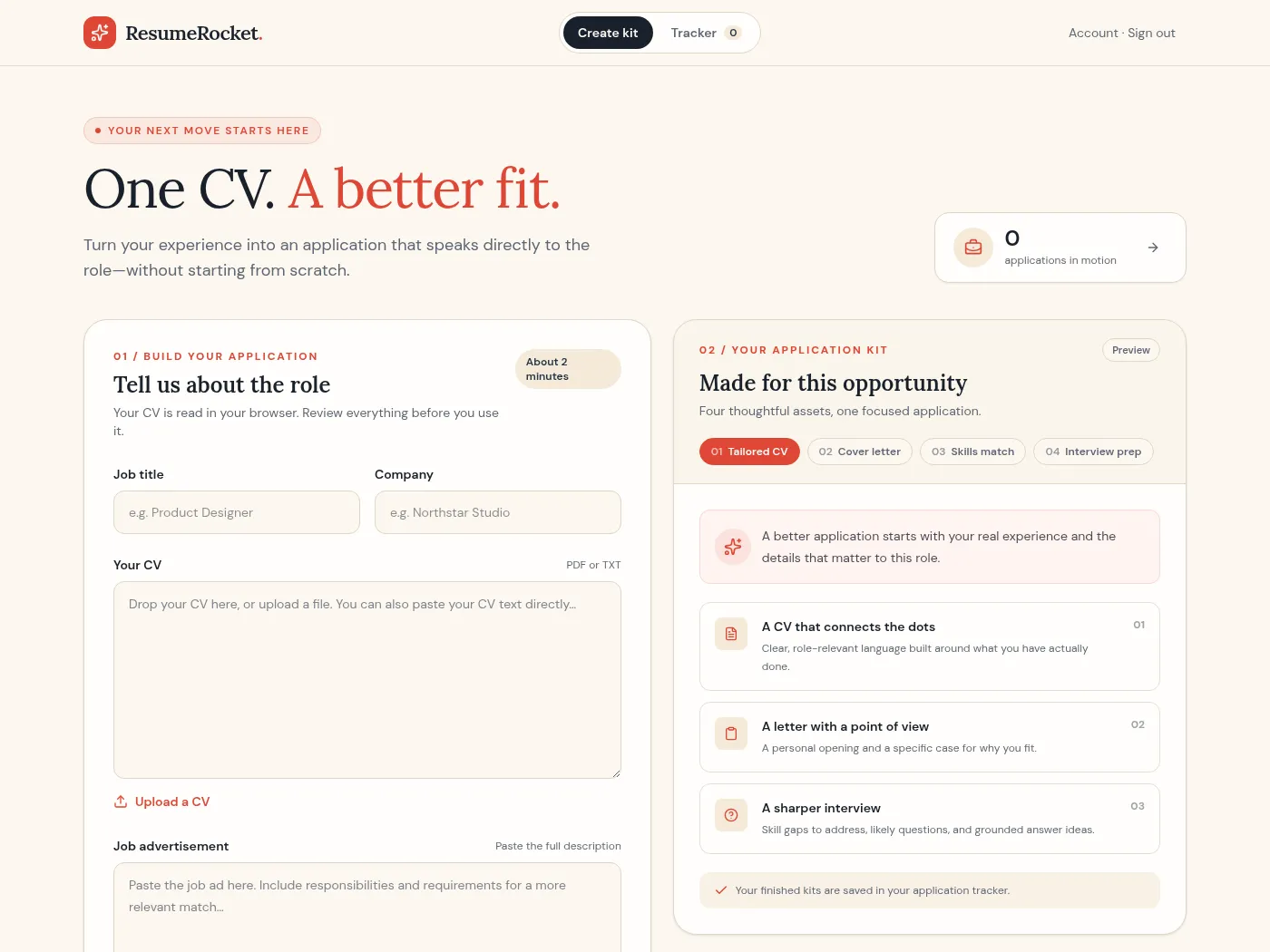 ResumeRocket AI Assistant