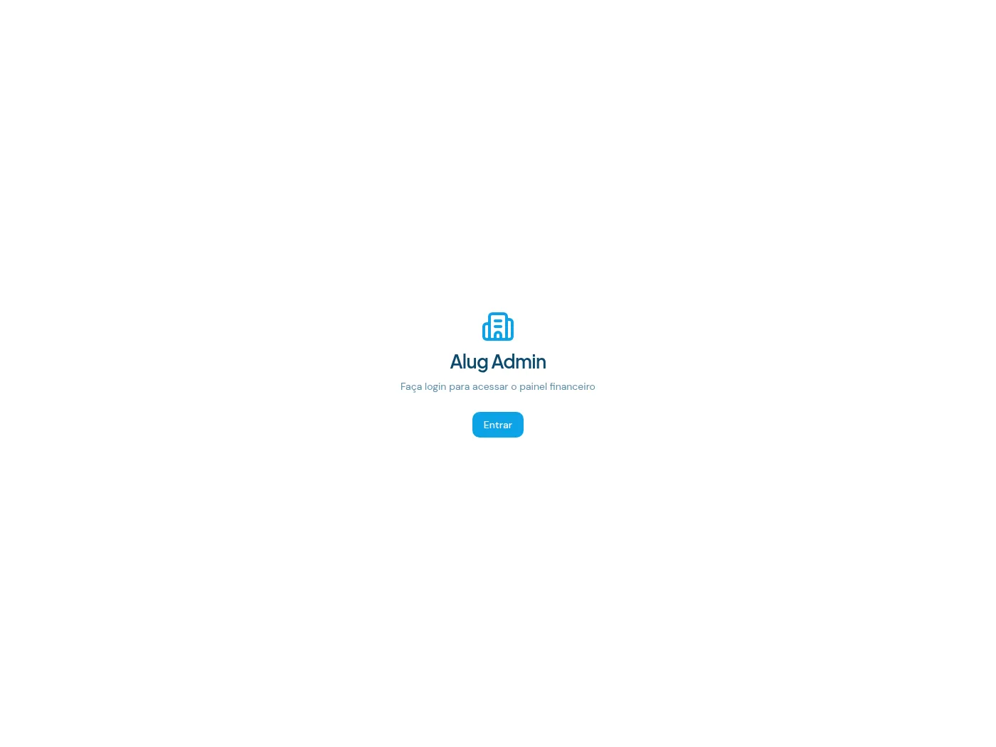 Alug Admin Finance Panel