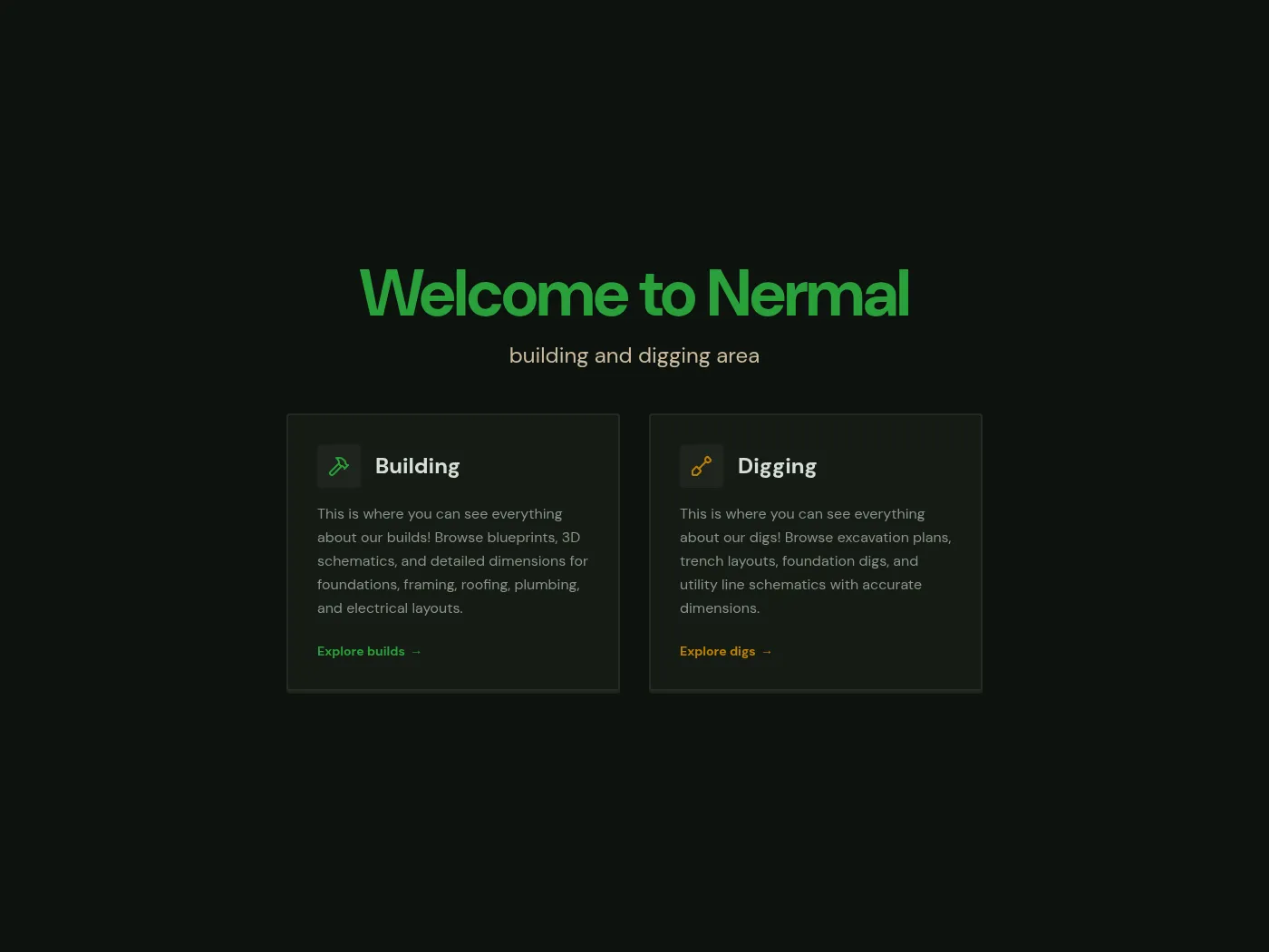 Nermal Build & Dig Hub