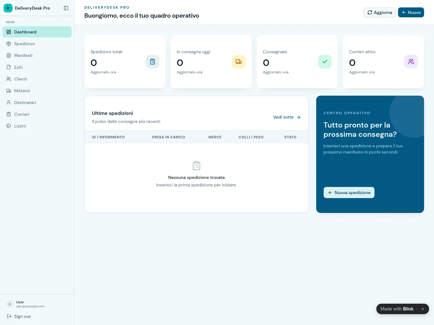 DeliveryDesk Pro