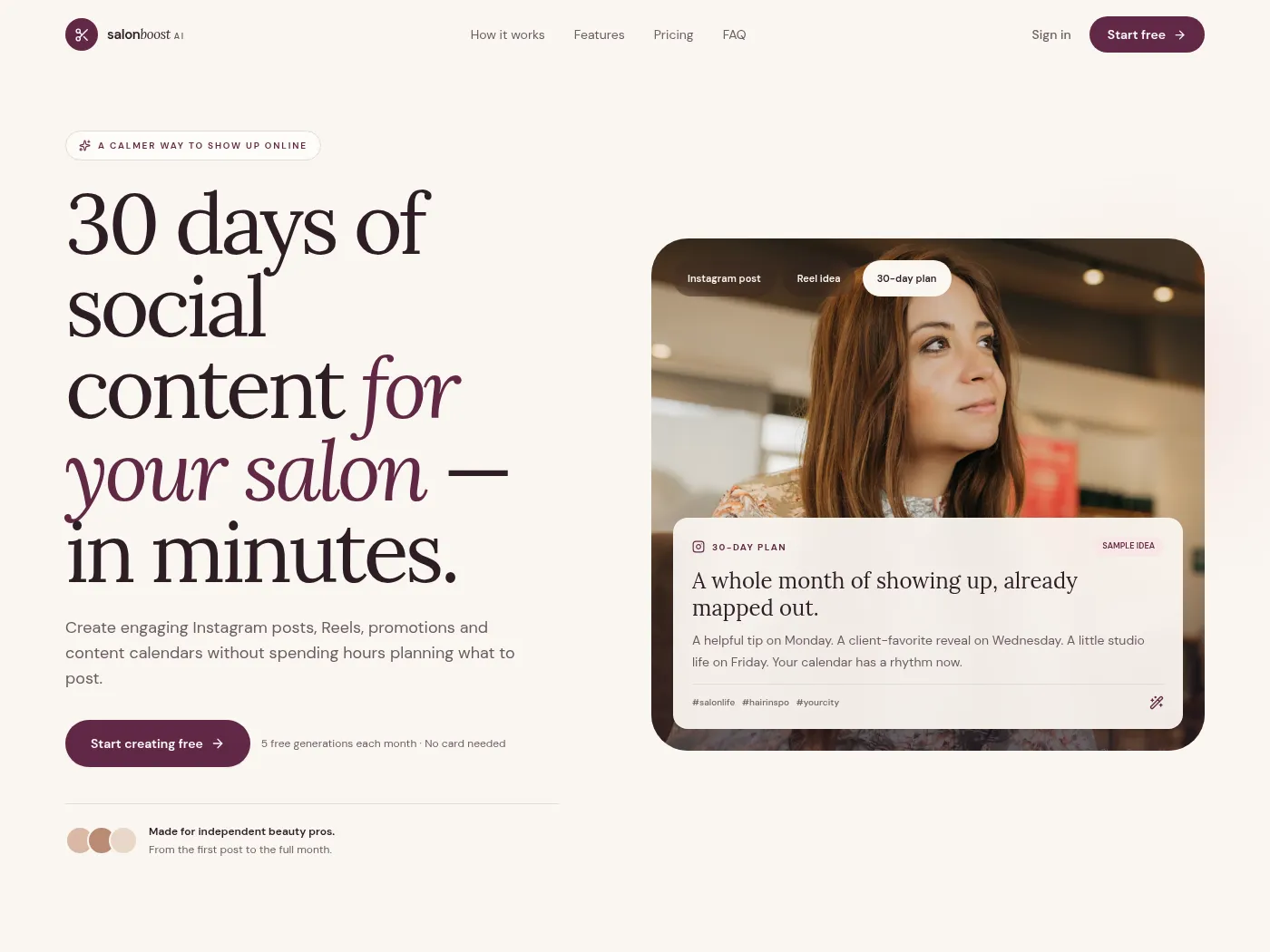 SalonBoost AI