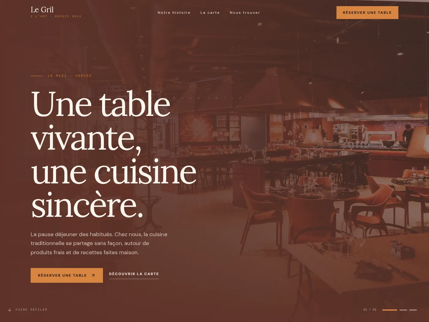 Le Gourmet Showcase