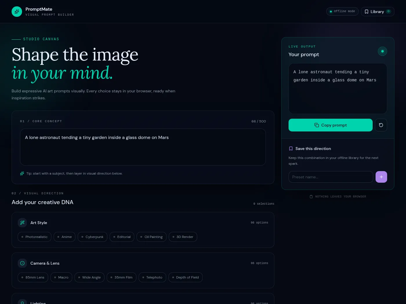 PromptMate Builder