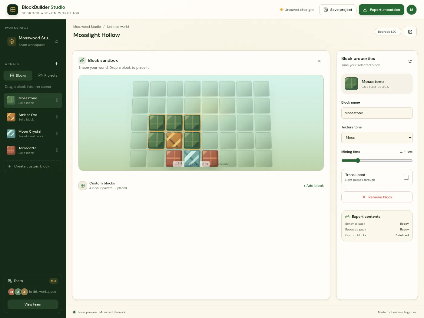 BlockBuilder Studio