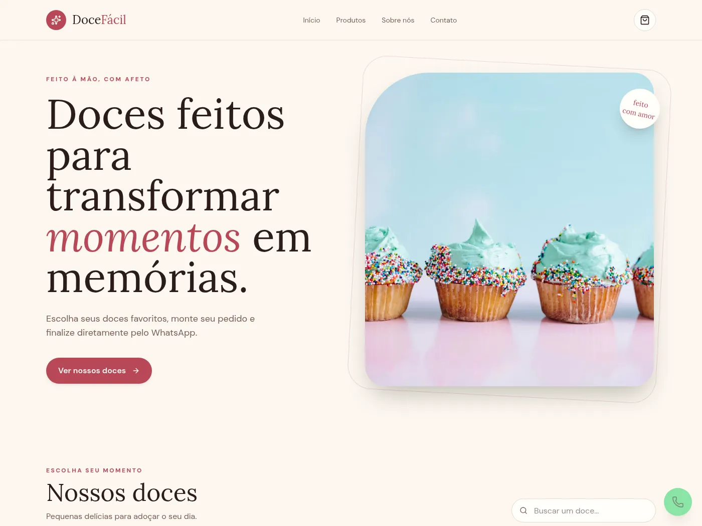 DoceFácil Webshop