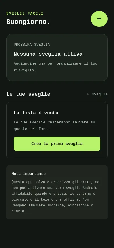 Sveglie Facili Android