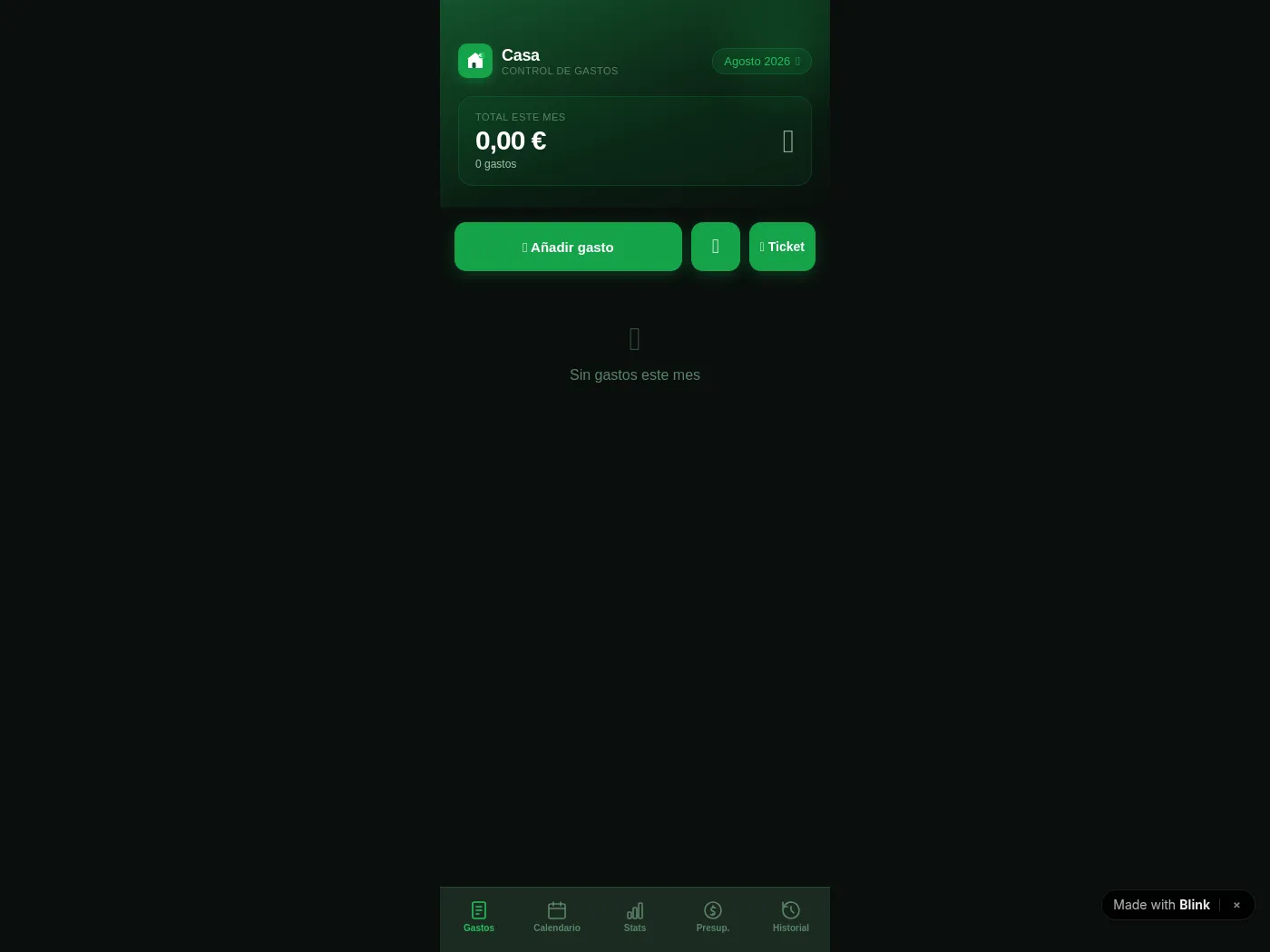 Expense Project Tracker
