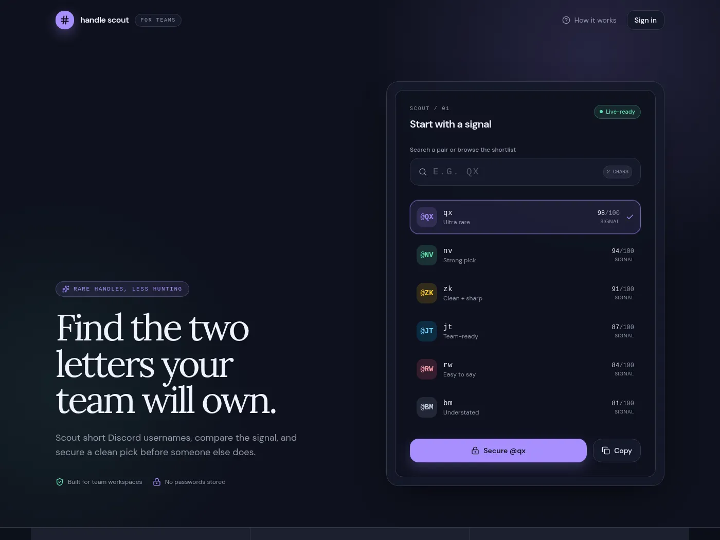 Discord Handle Checker