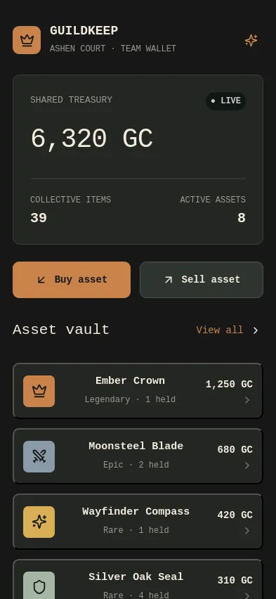 LARP Wallet Mobile
