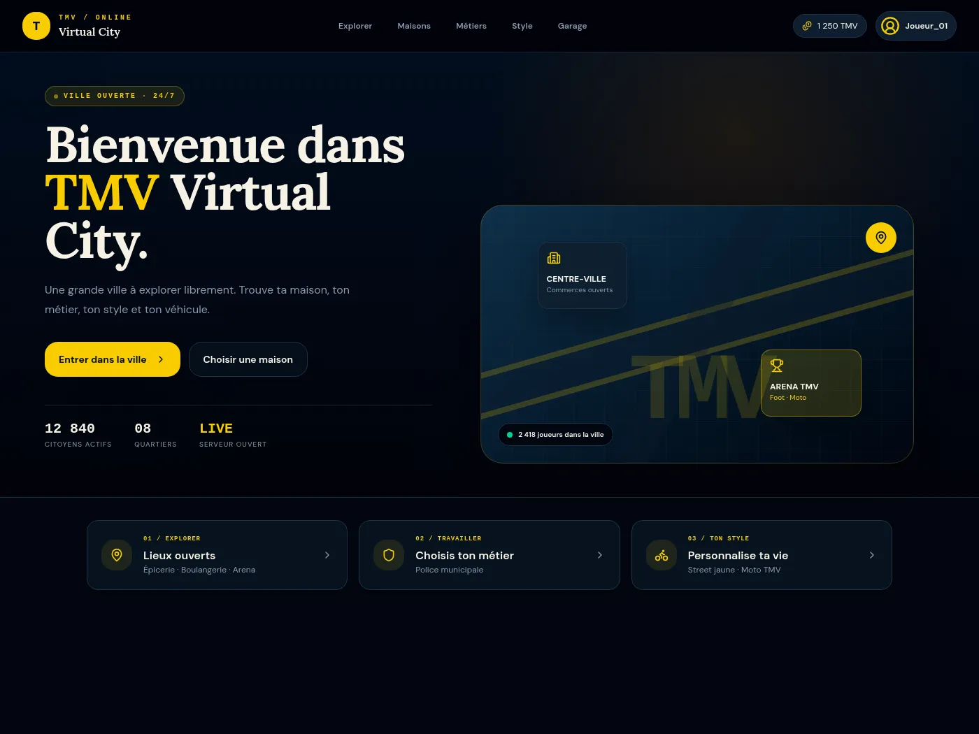 TMV Virtual City