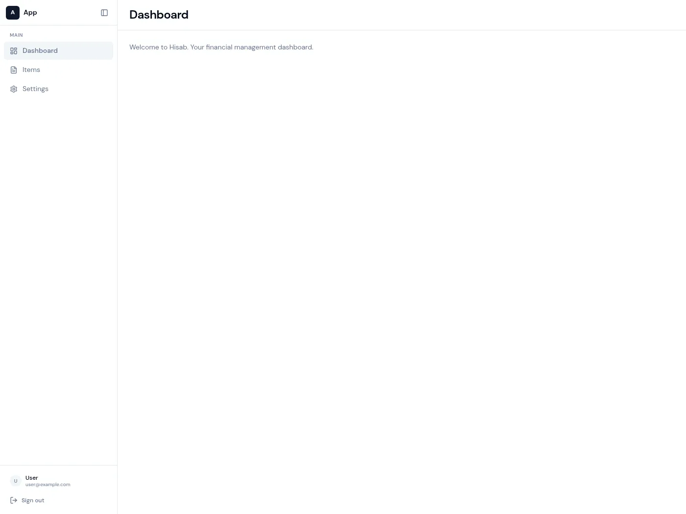 Hisab App Rebuild
