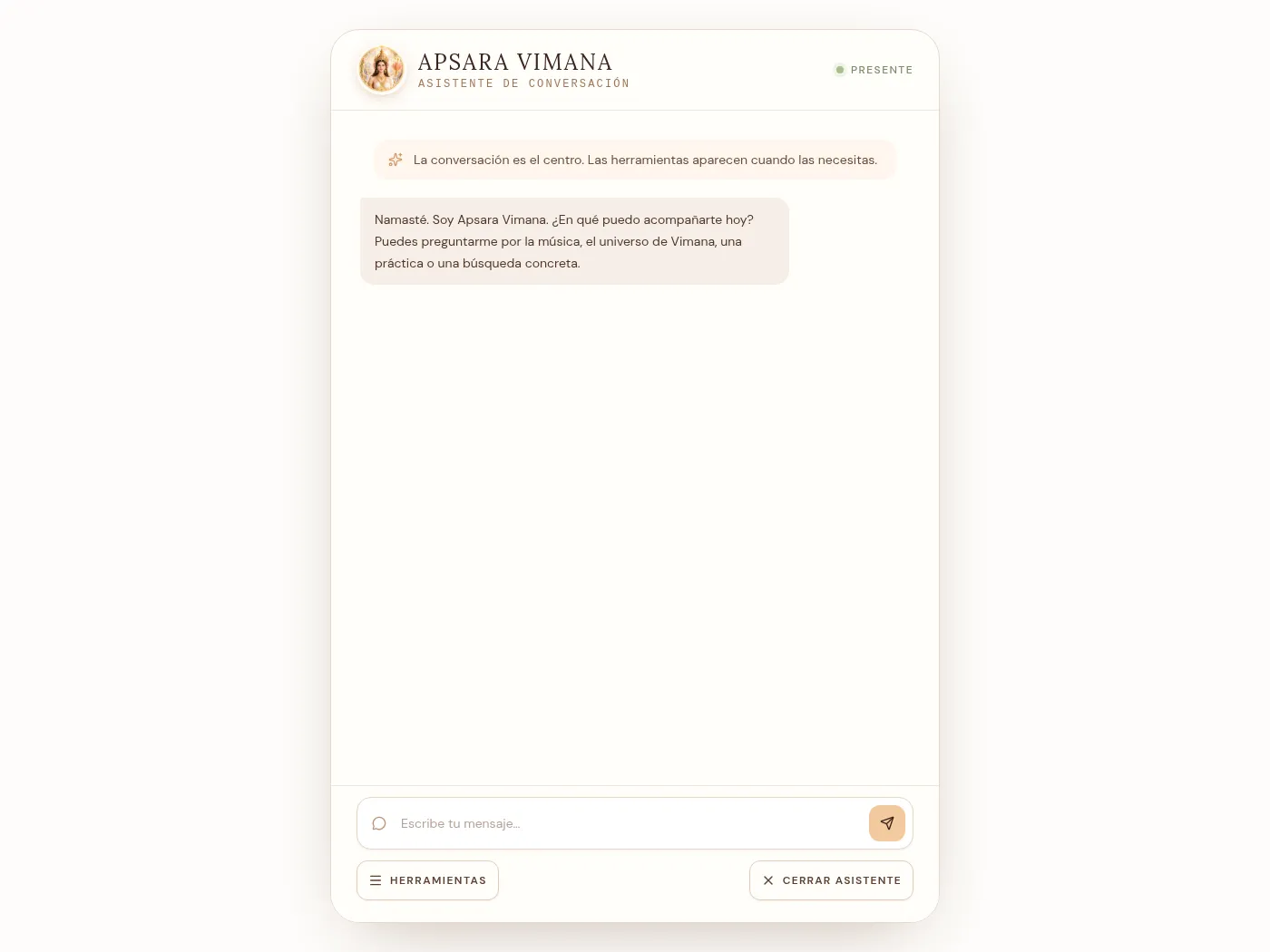 Apsara Vimana Assistant