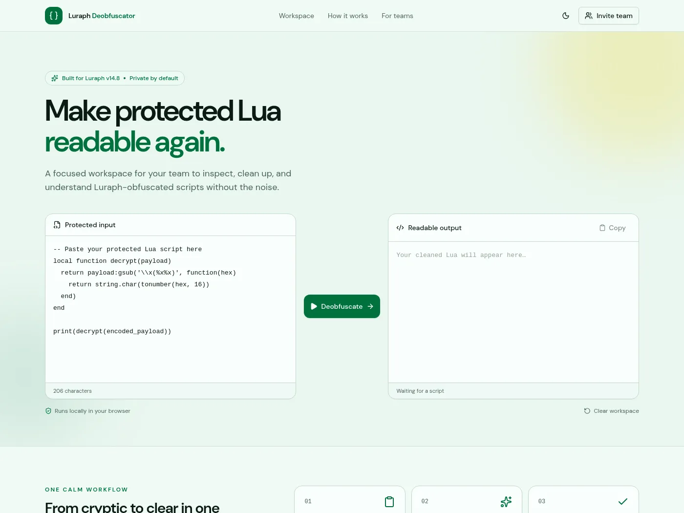 Luraph Lua Deobfuscator