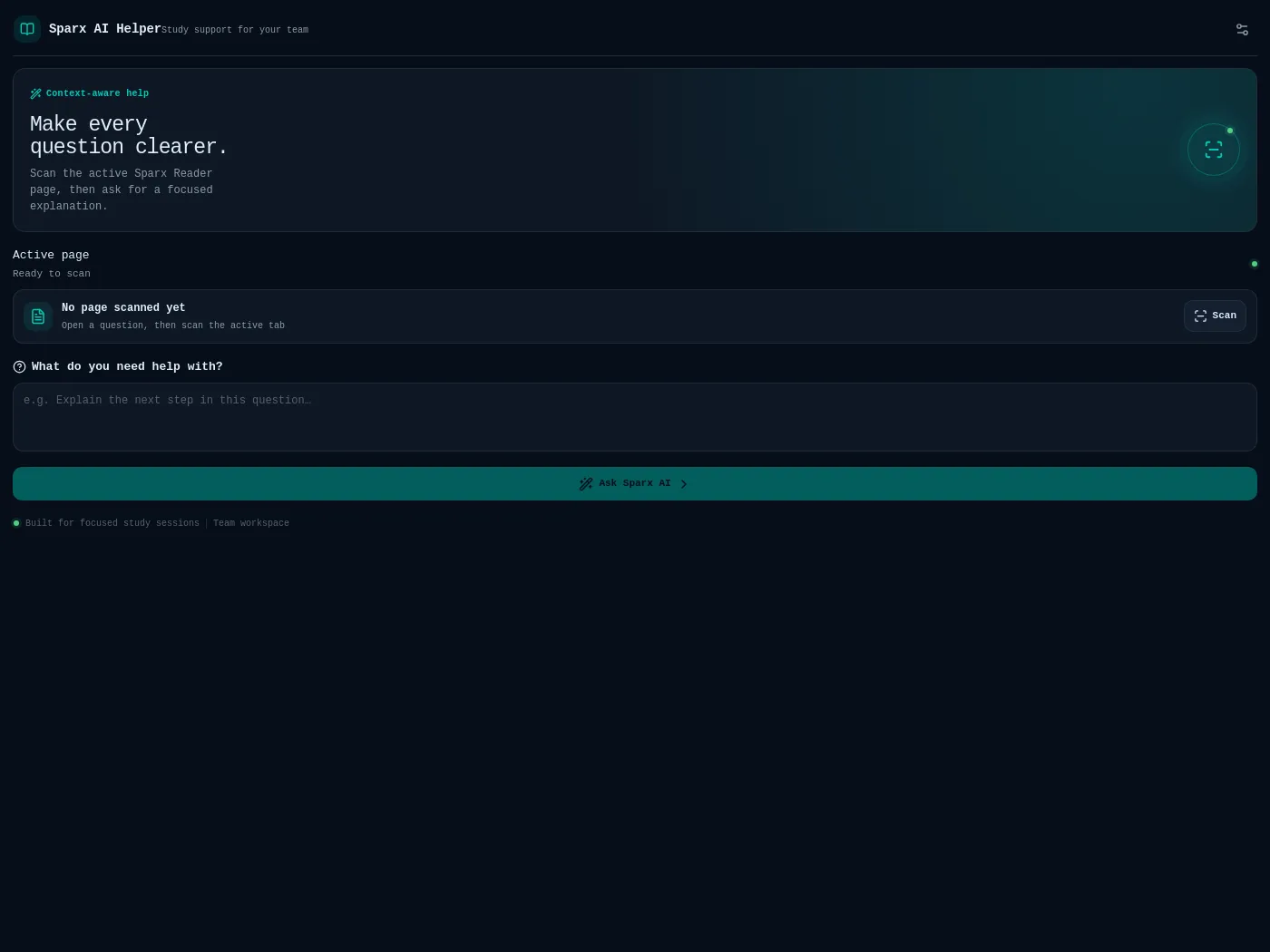 Sparx AI Helper