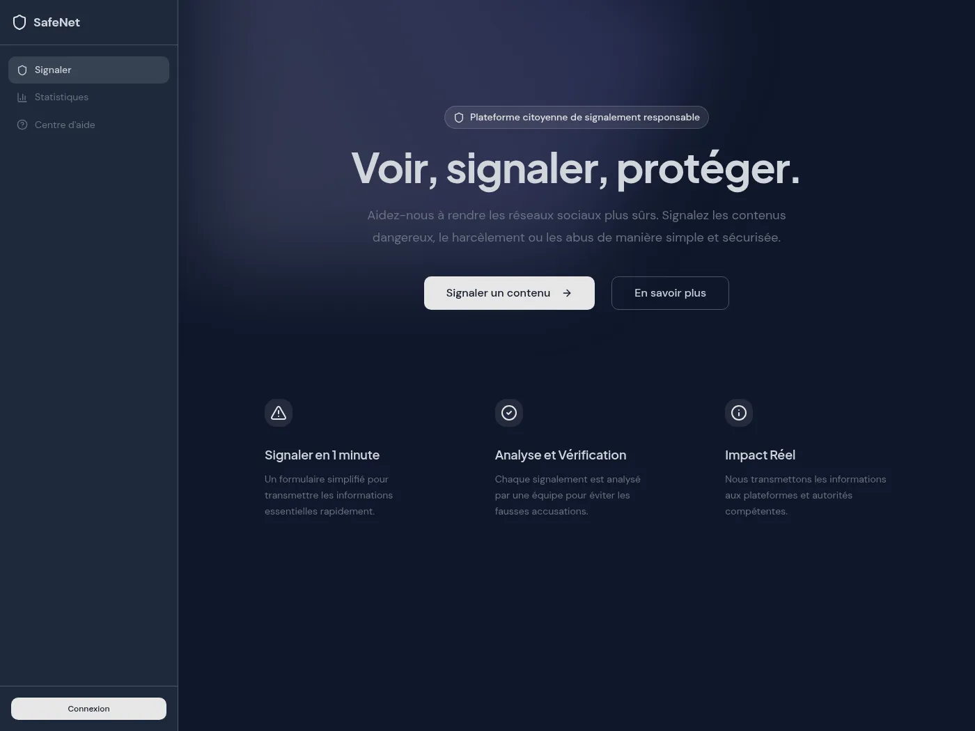 SafeNet Signalement