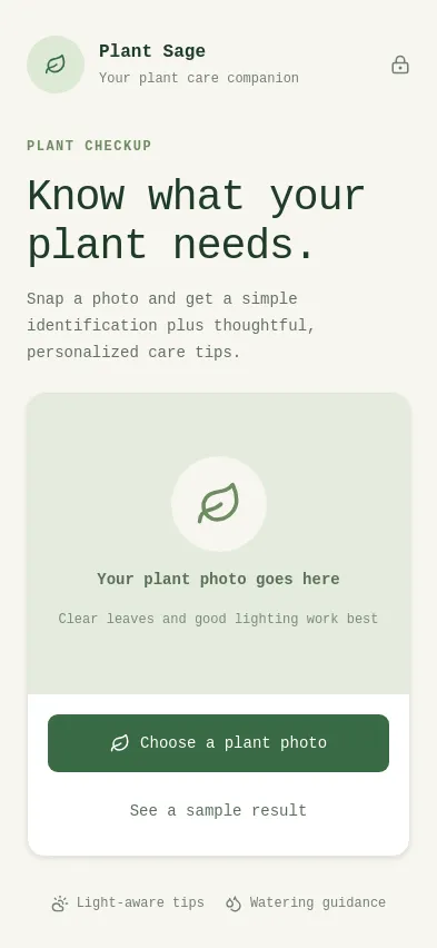 Plant Sage