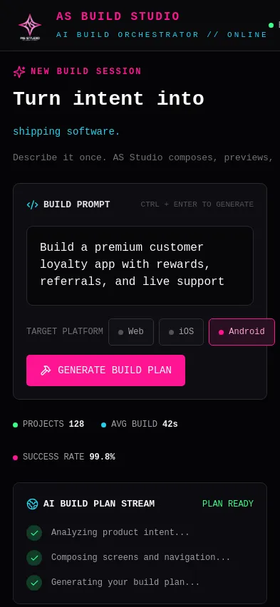 AS Build Studio