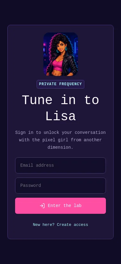Lisa Pixel Chatbot