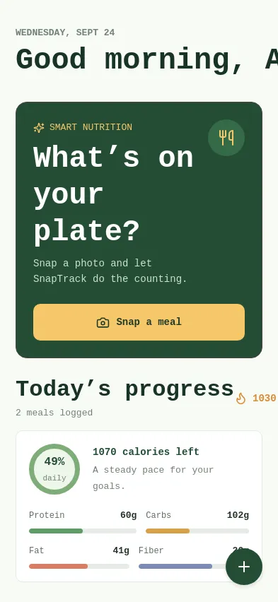 SnapTrack Nutrition