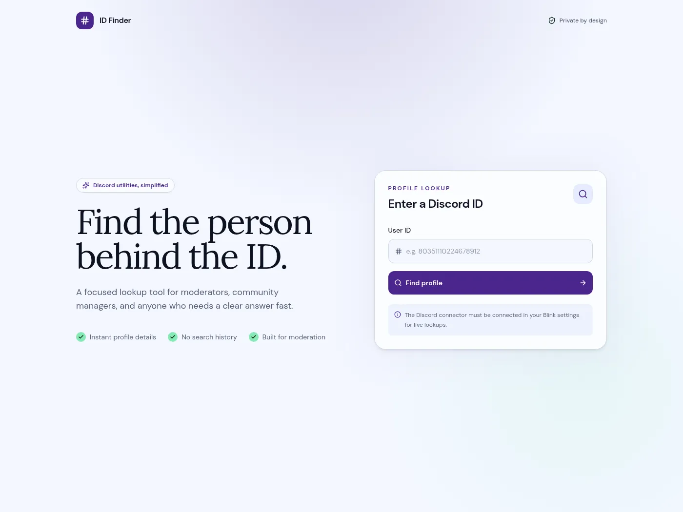 Discord ID Finder