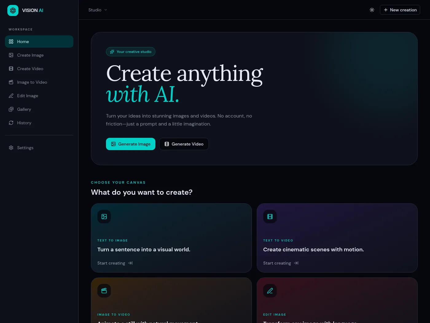 Vision AI Generator