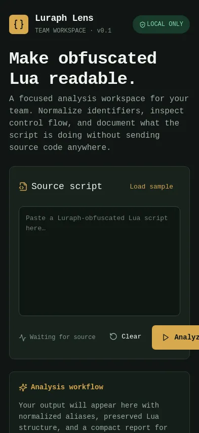 Luraph Lua Deobfuscator