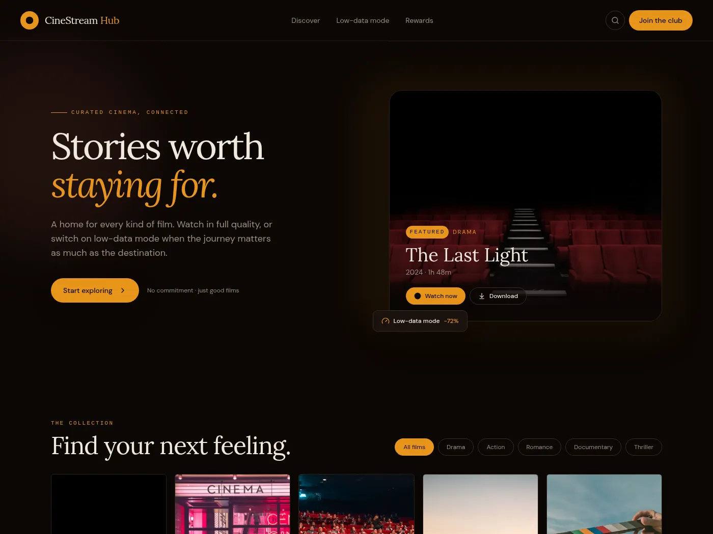 CineStream Hub