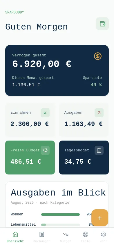 SparBuddy Finance Tracker