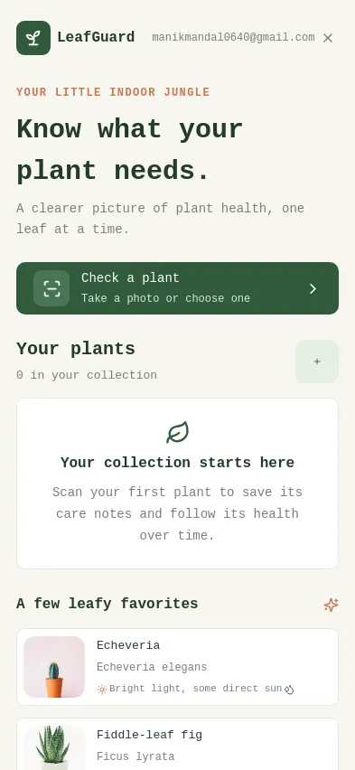 LeafGuard AI