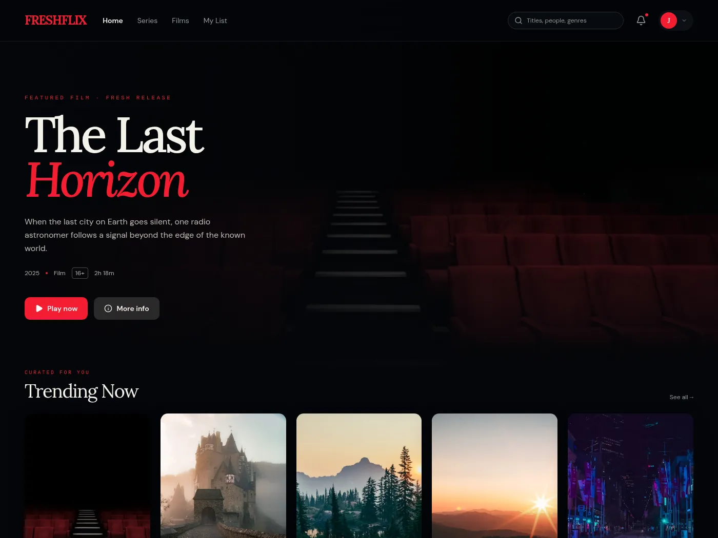 FreshFlix Starter
