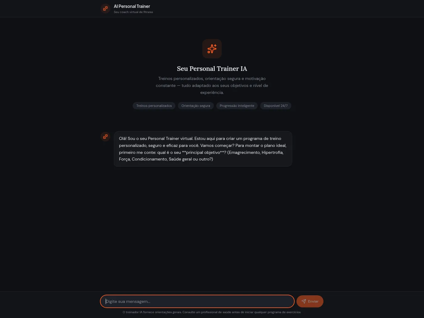 AI Personal Trainer Hub
