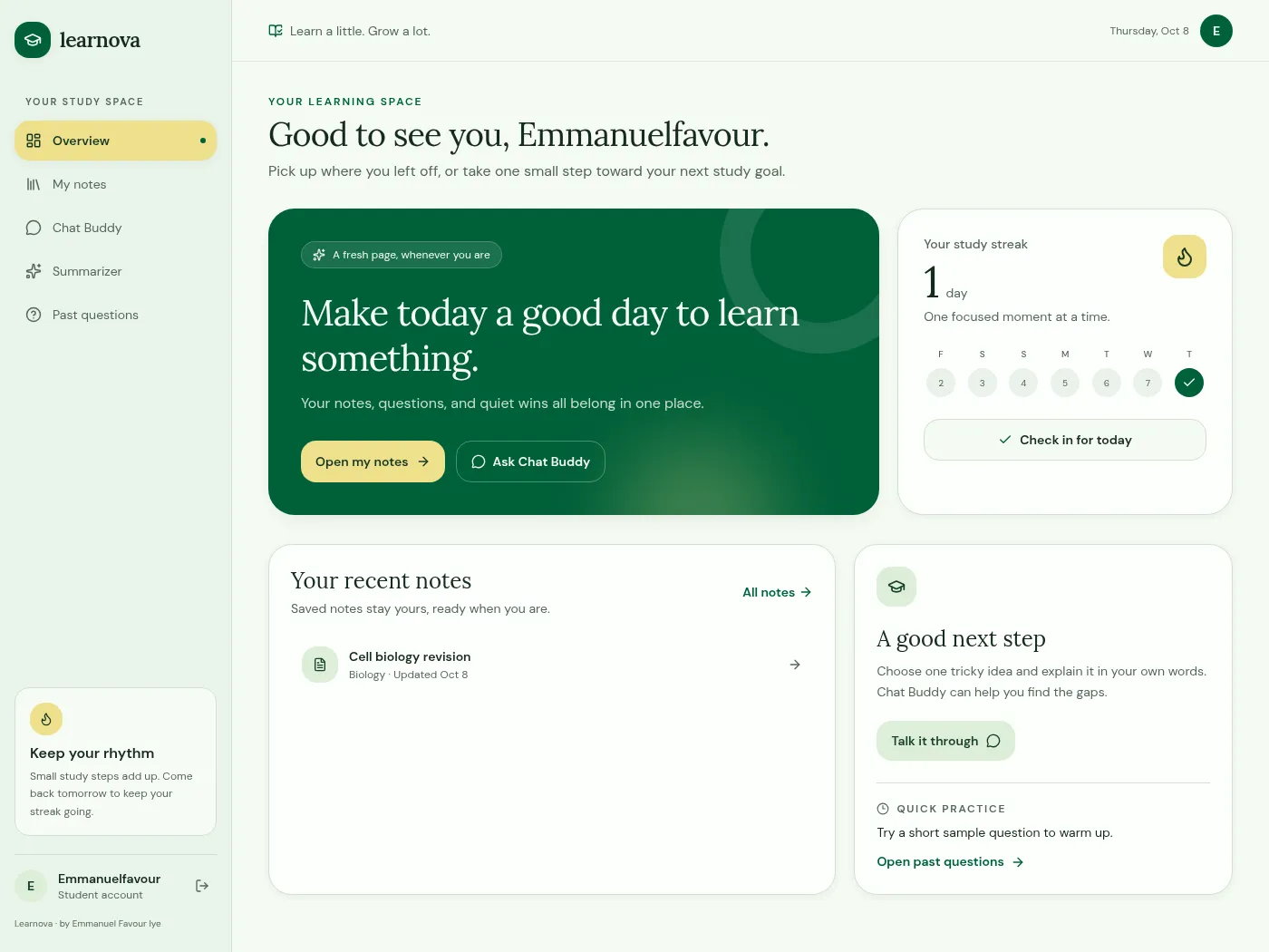 Learnova Student Hub