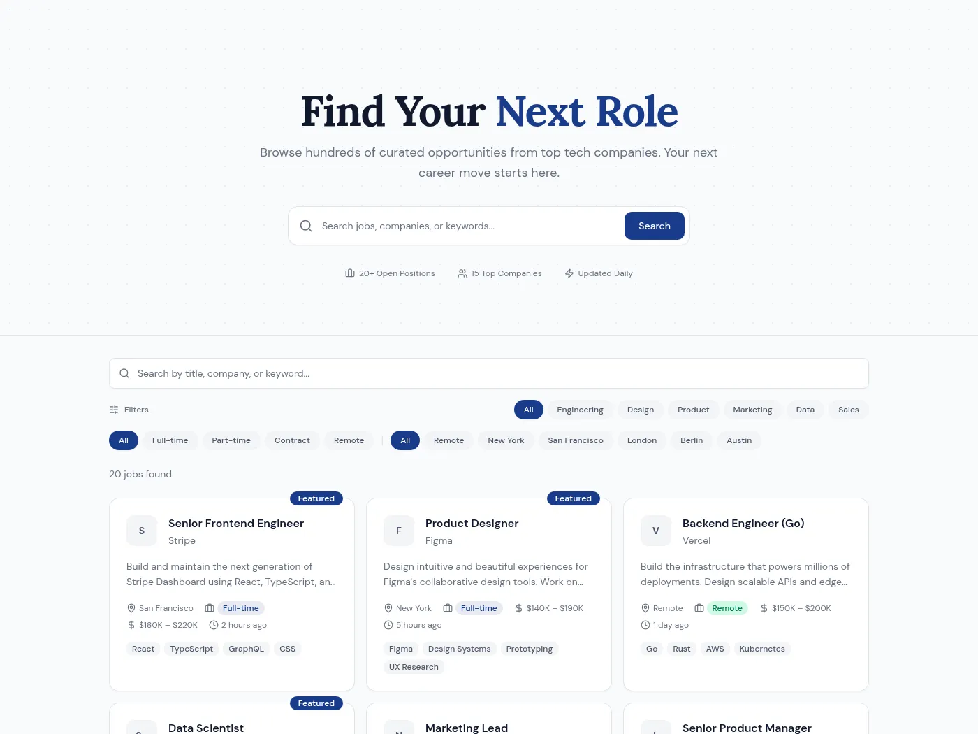 JobFinder Site