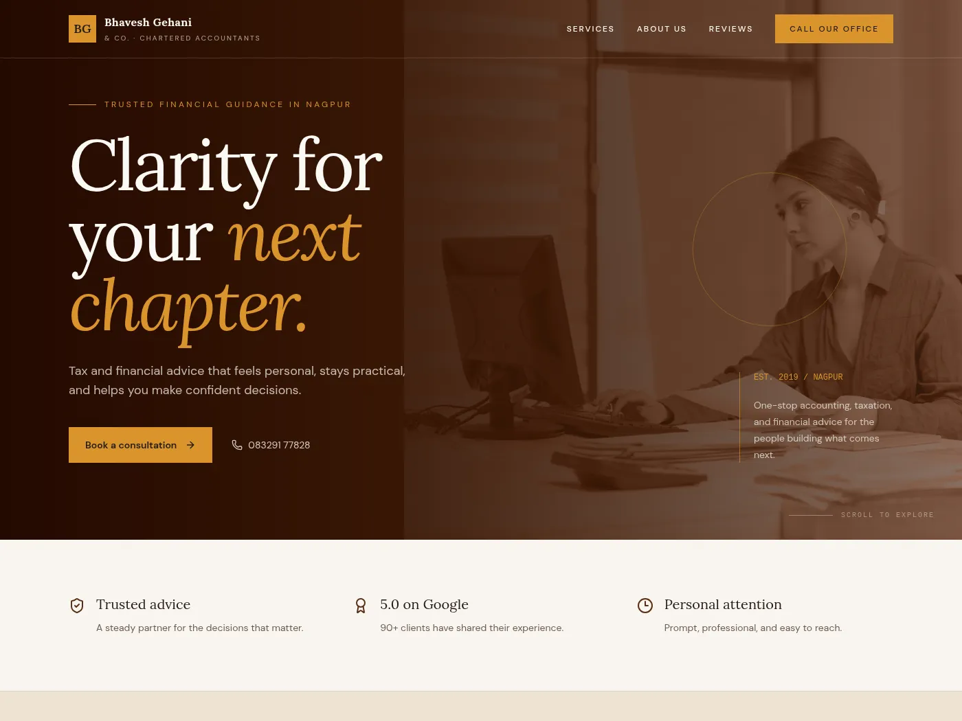 Gehani & Co. Website