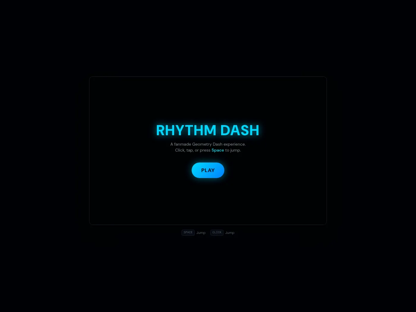 Rhythm Dash Clone