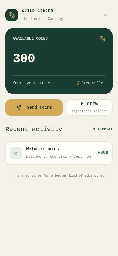 LARP Wallet Mobile