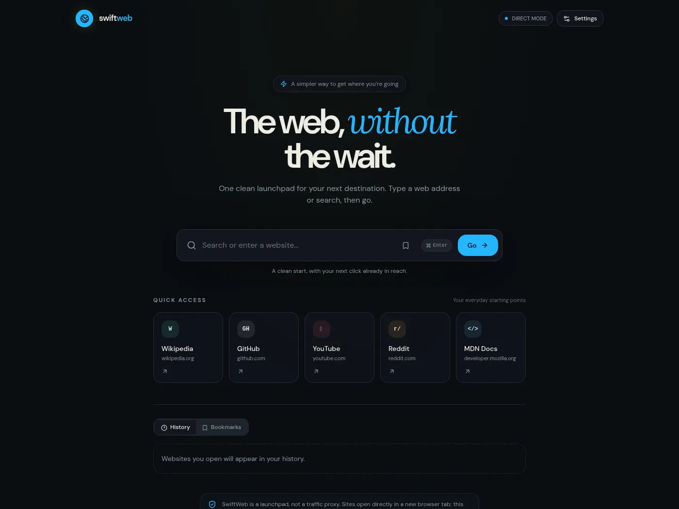 SwiftWeb Proxy