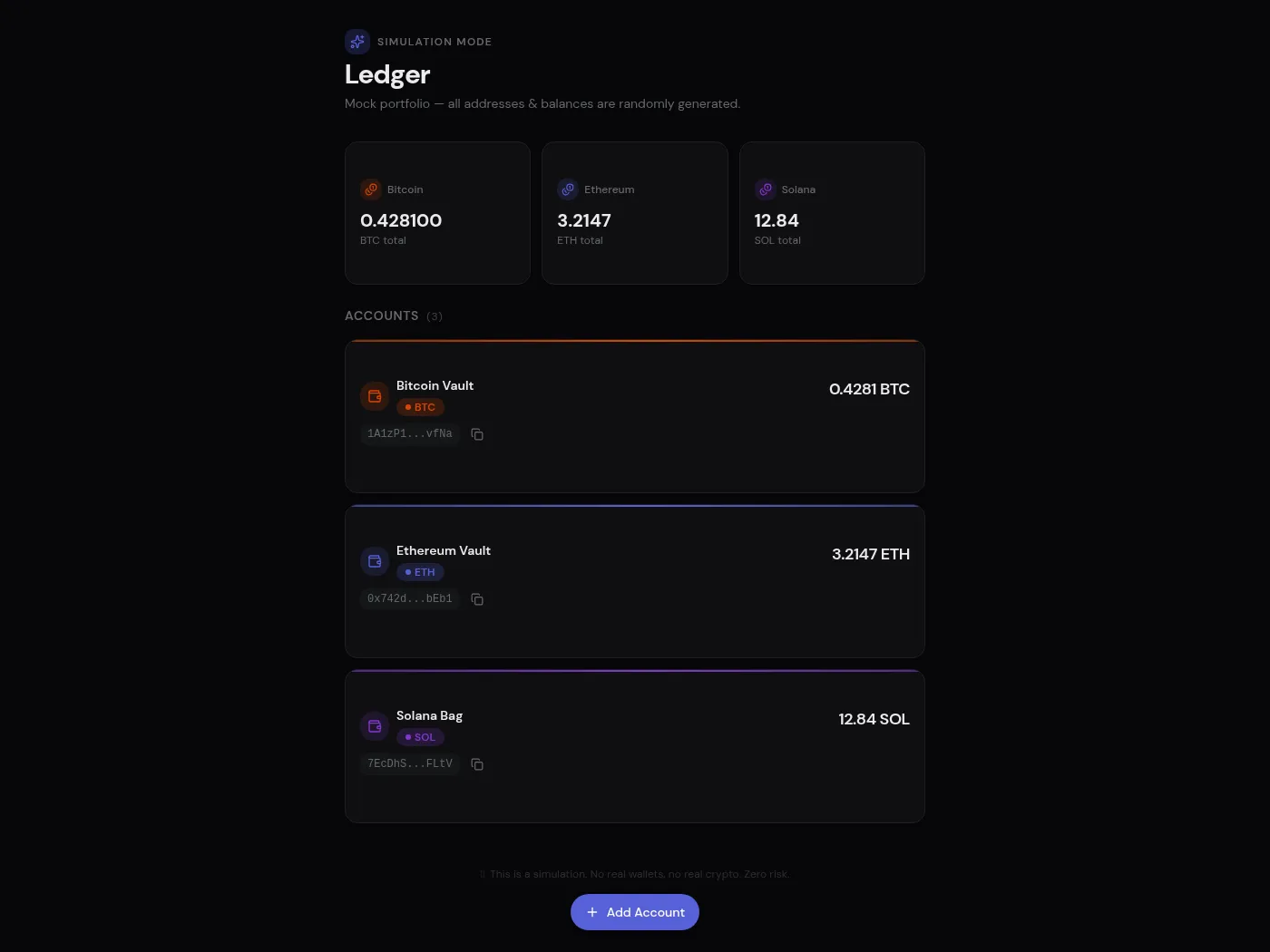 Ledger Larp Toolkit