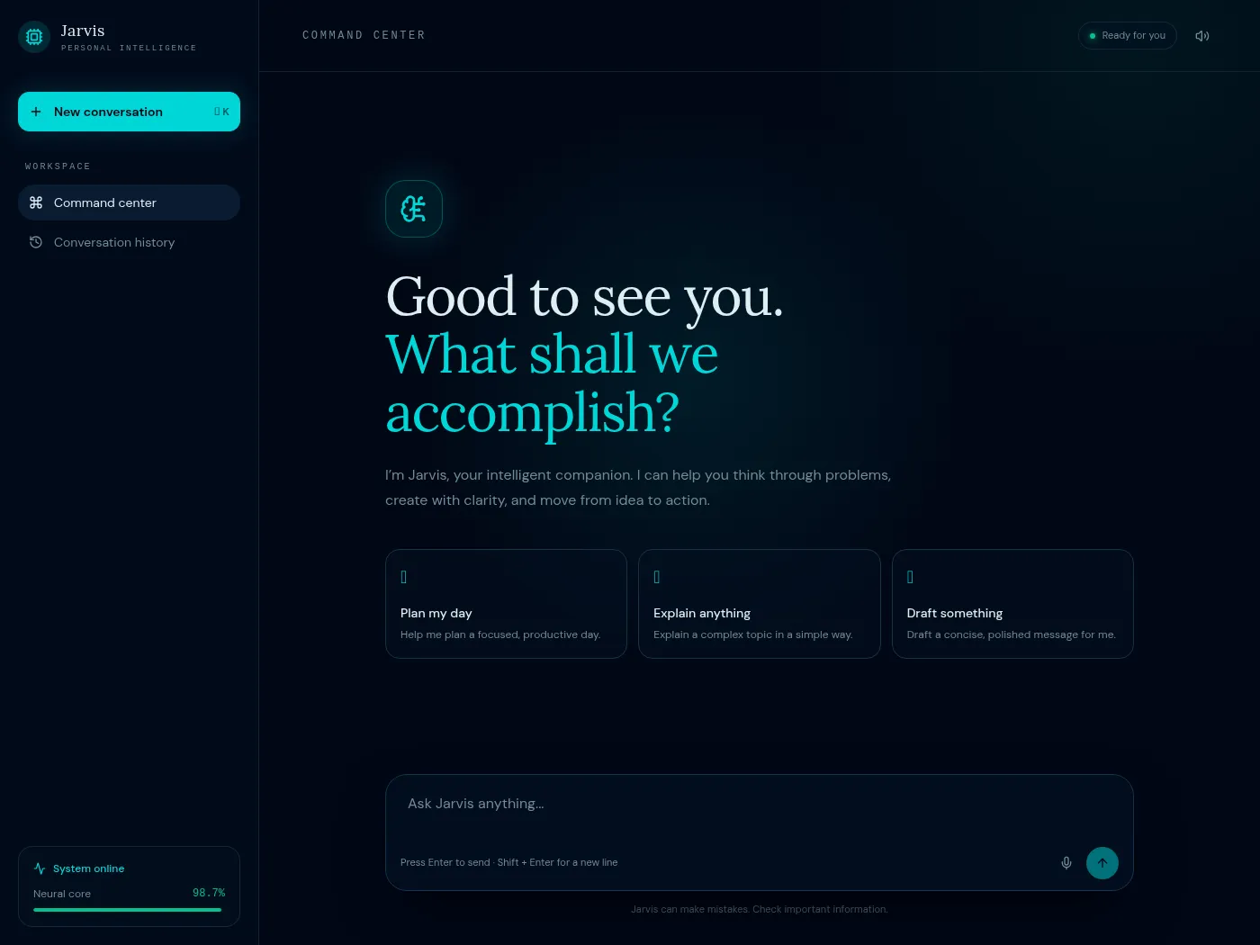 Jarvis AI Assistant