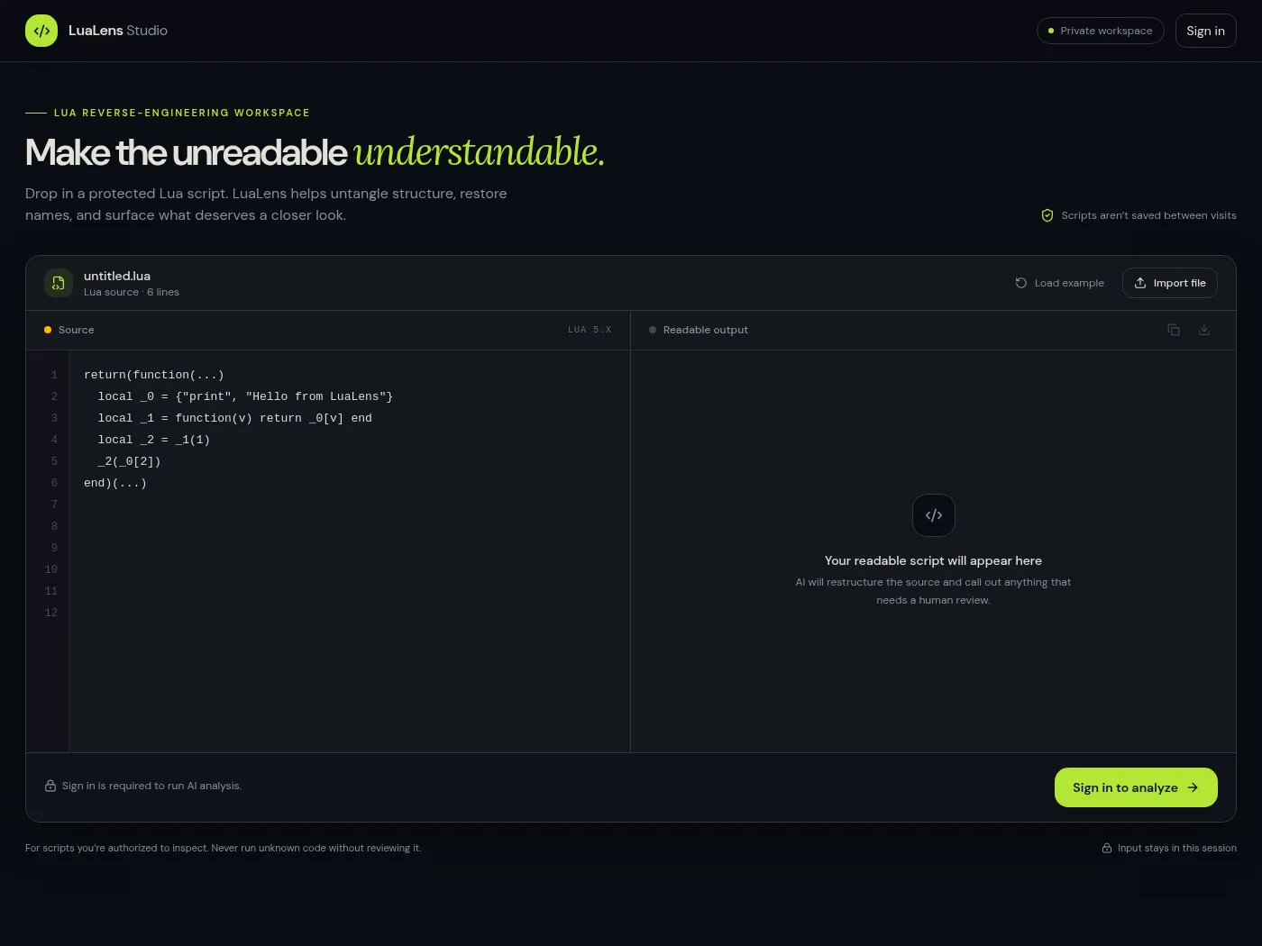 Luraph Deobfuscator AI