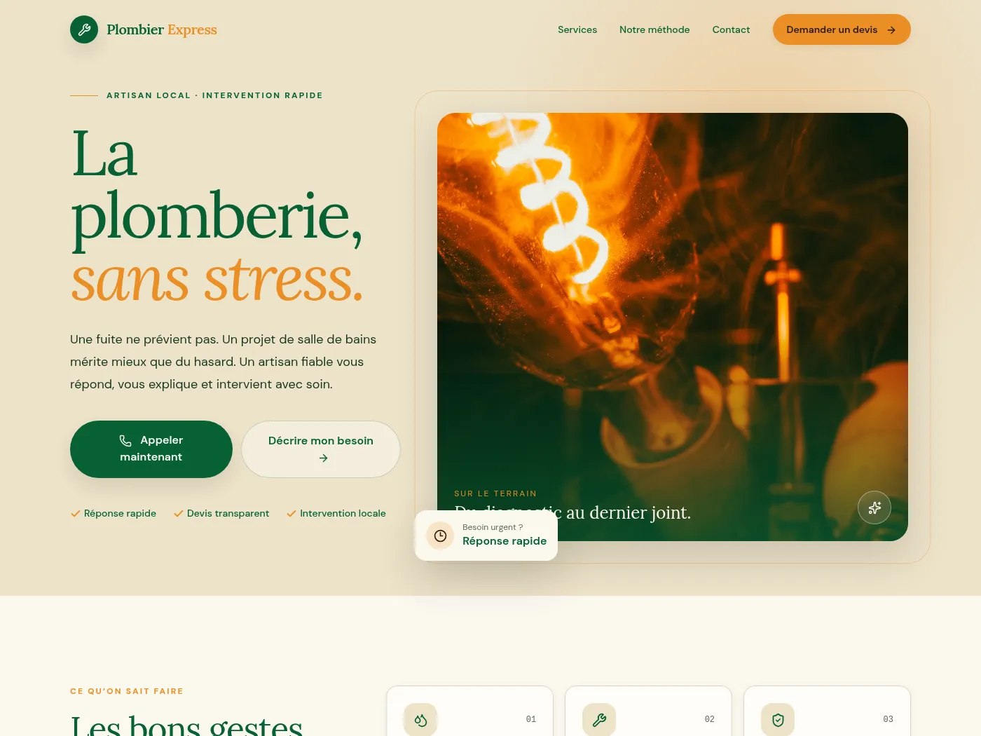 Plombier Express Web