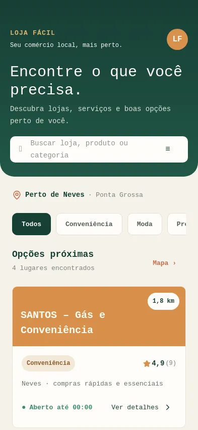Loja Fácil App