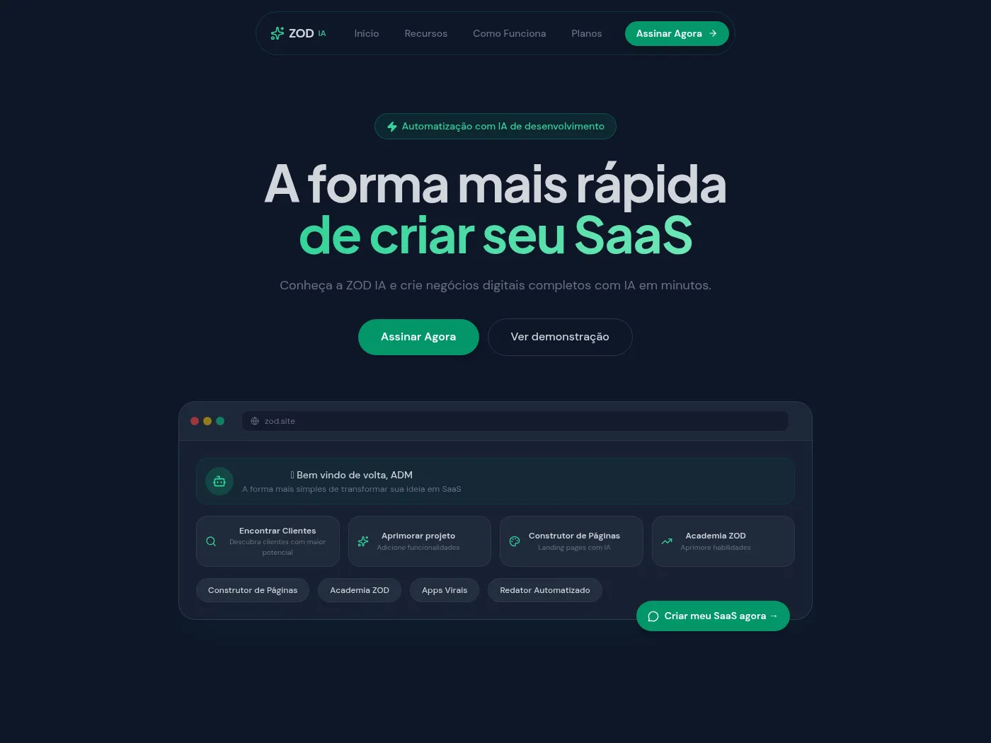 Zod Site Clone