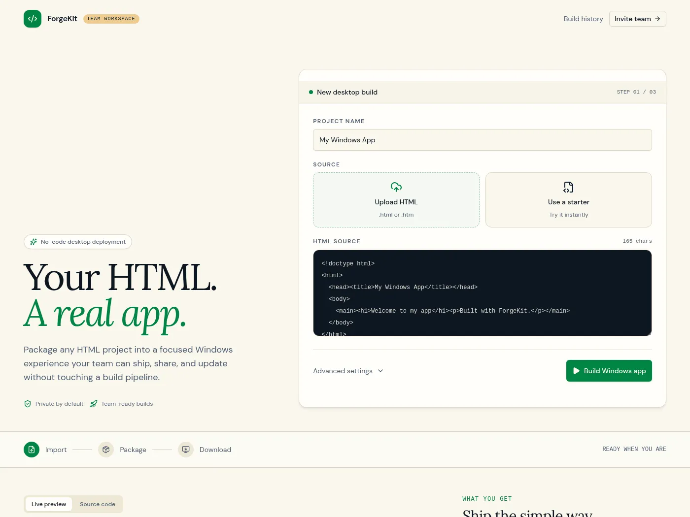 HTML to EXE Converter AI